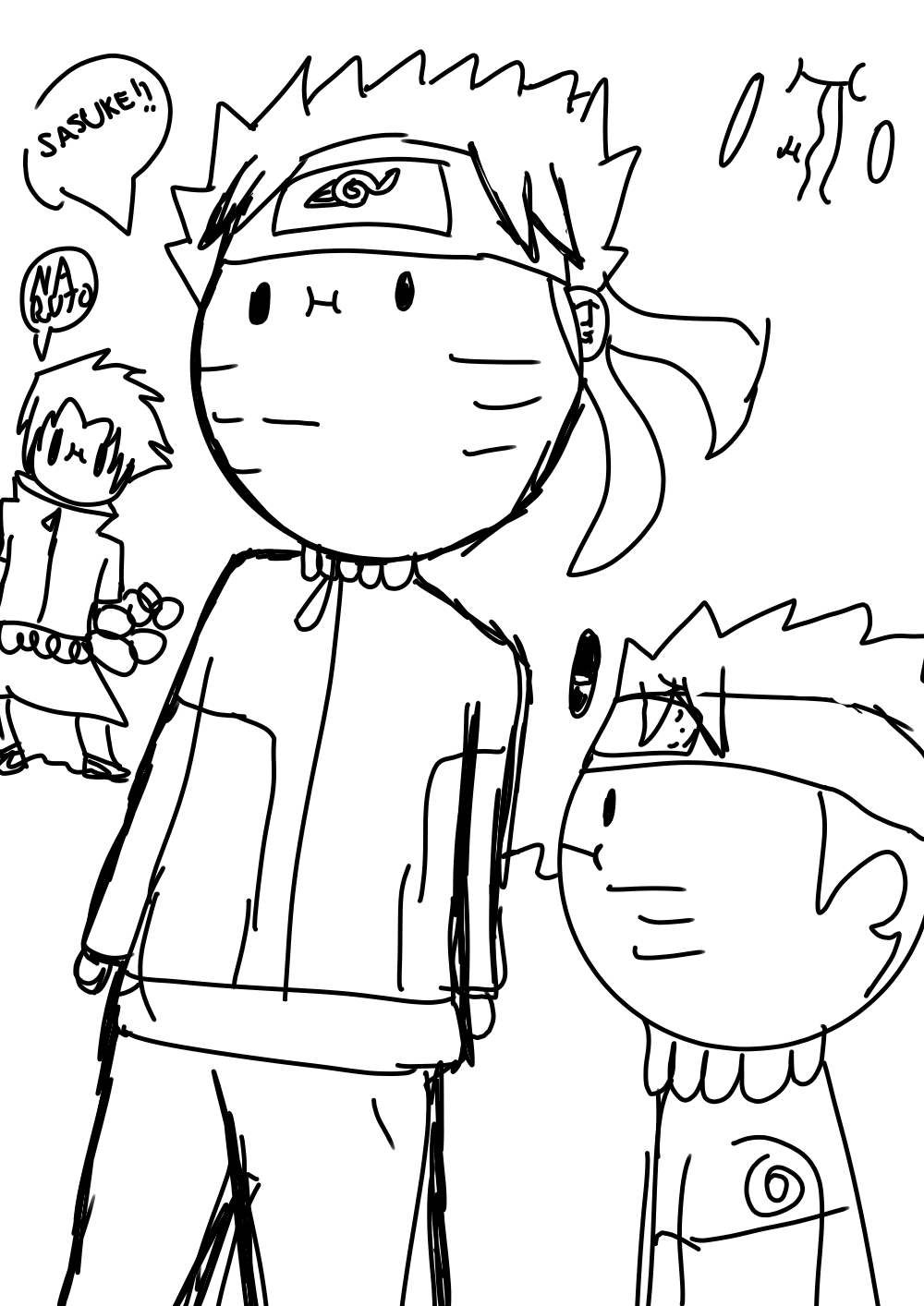 NARUTO CHIBI"TROLL MEME. IFNARVTO Midoriya Izuku - Illustrations ART street