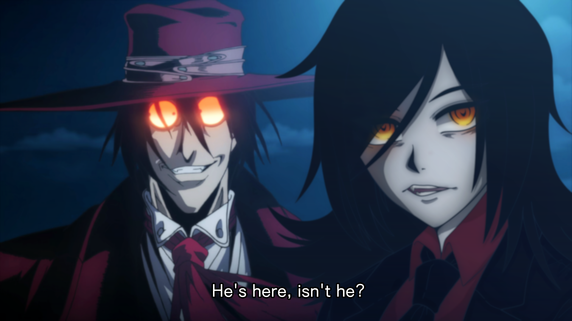 Hellsing screenshot parody w/ my oc Ecchiban-Sensei - Illustrations ART street