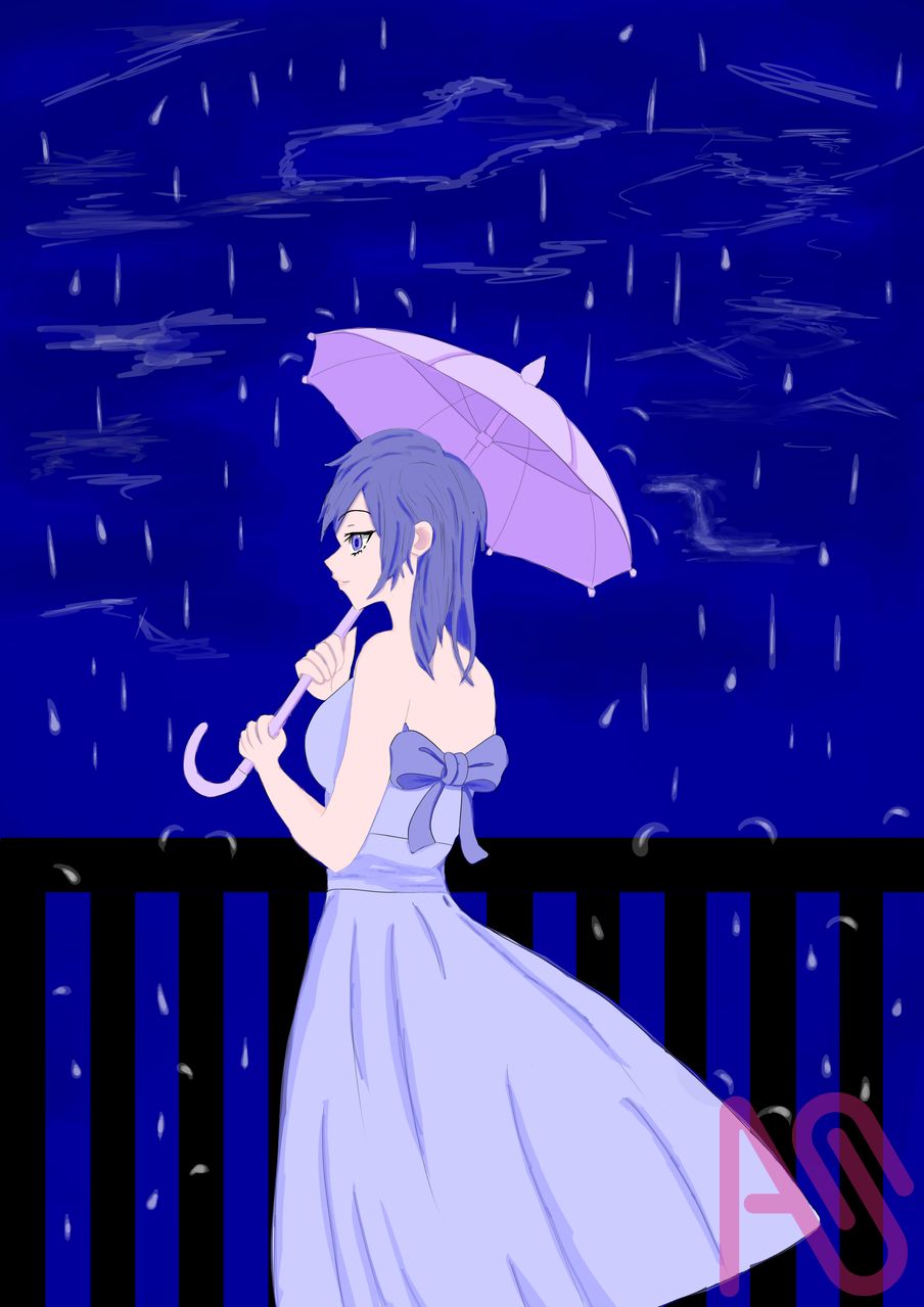 Rainy Night taori - Illustrations ART street