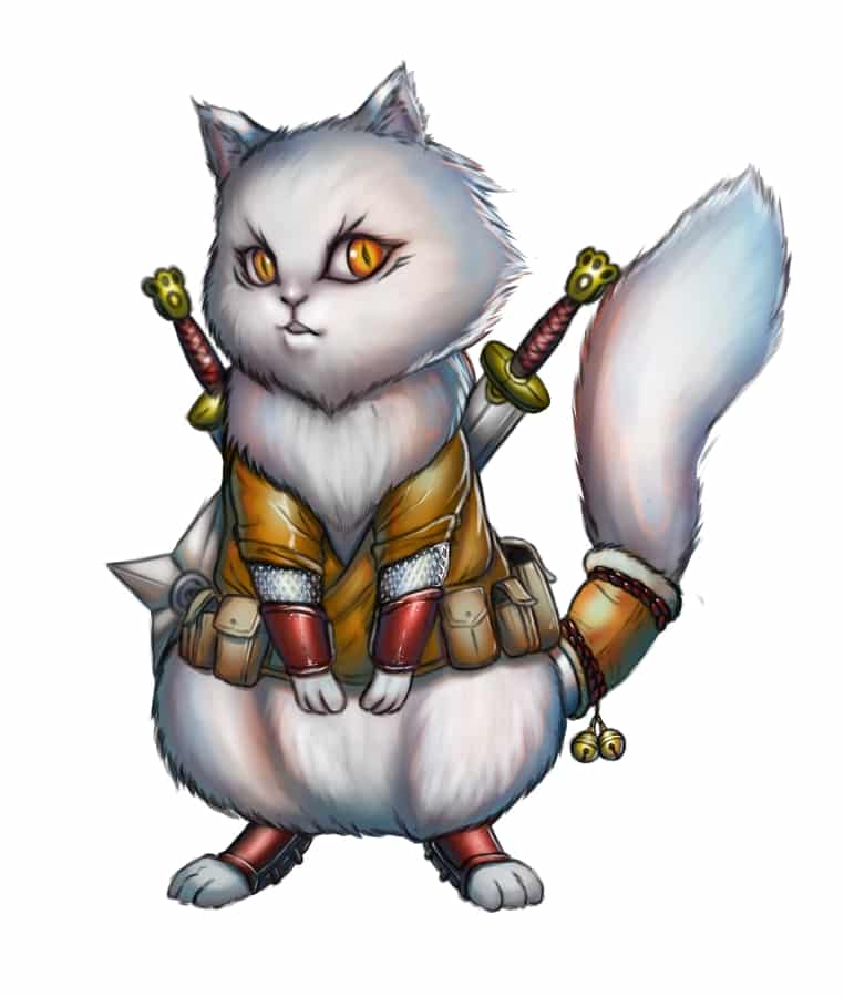 Shinobi cat Nanang - Illustrations ART street
