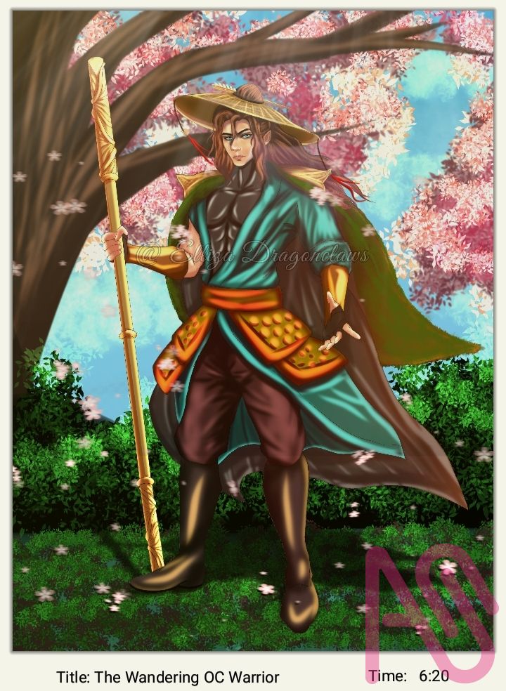 The Wandering Warrior - OC Elliza Dragonclaws - 插畫 ART street