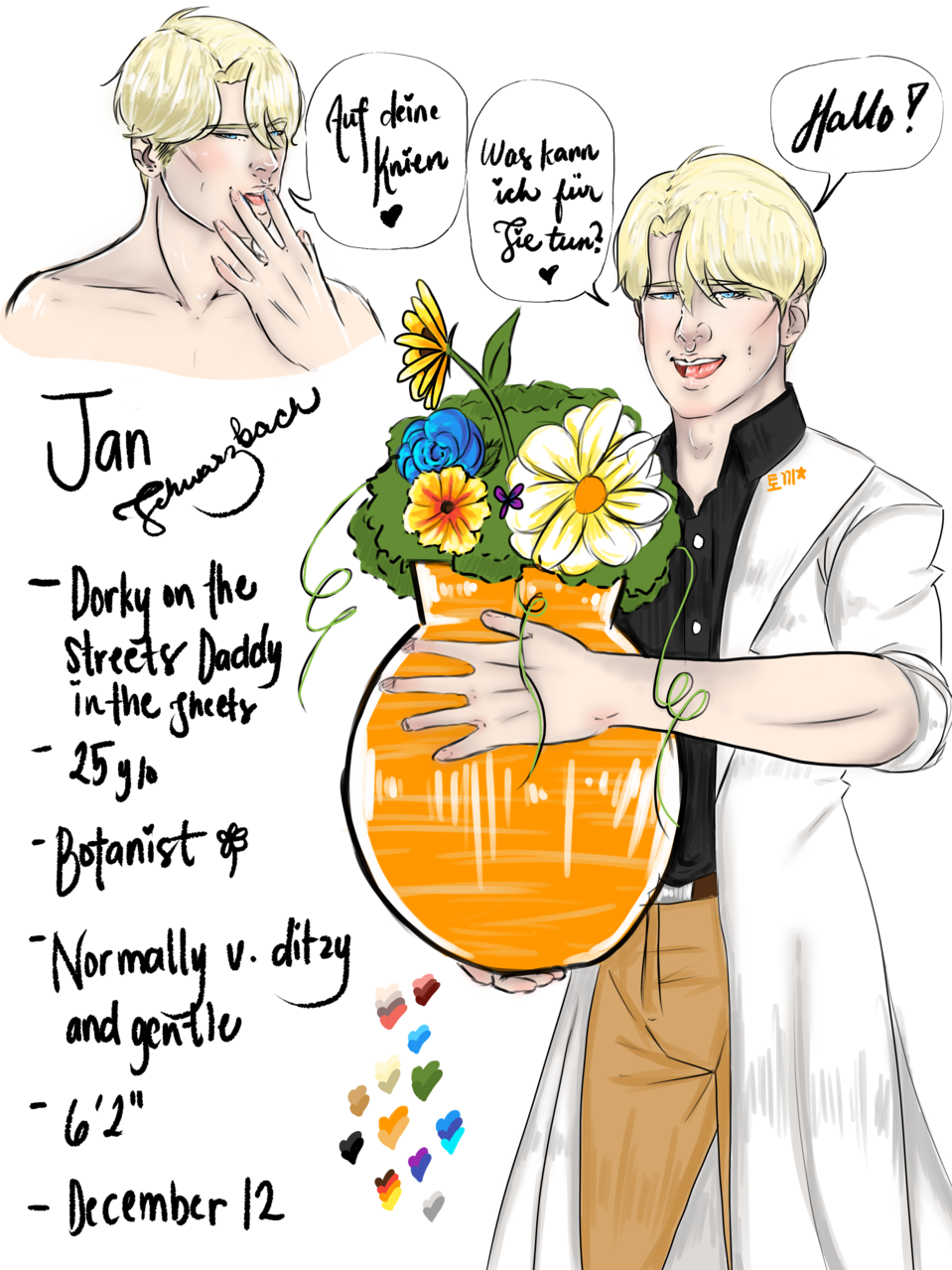 Jan Character sheet CardamomBunnies - 插图 ART street