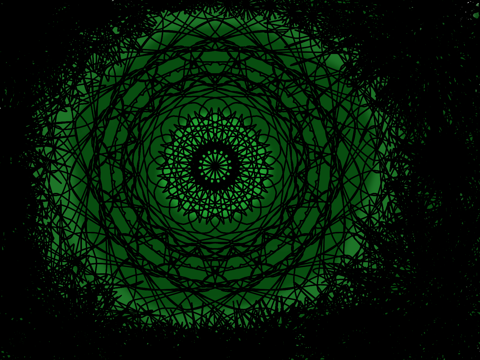 Mandala verde JuliArt Jcmm - Illustrations ART street