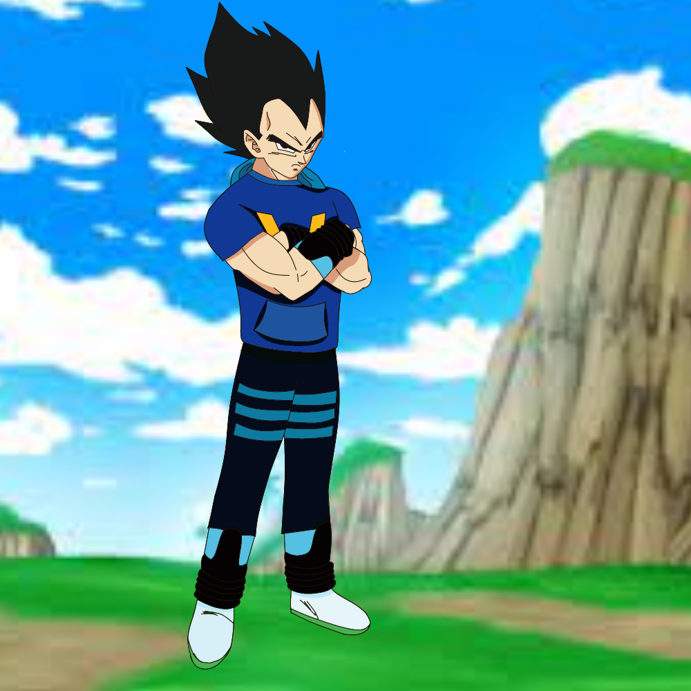 Drip Vegeta Chilling Karroto - Illustrations ART street