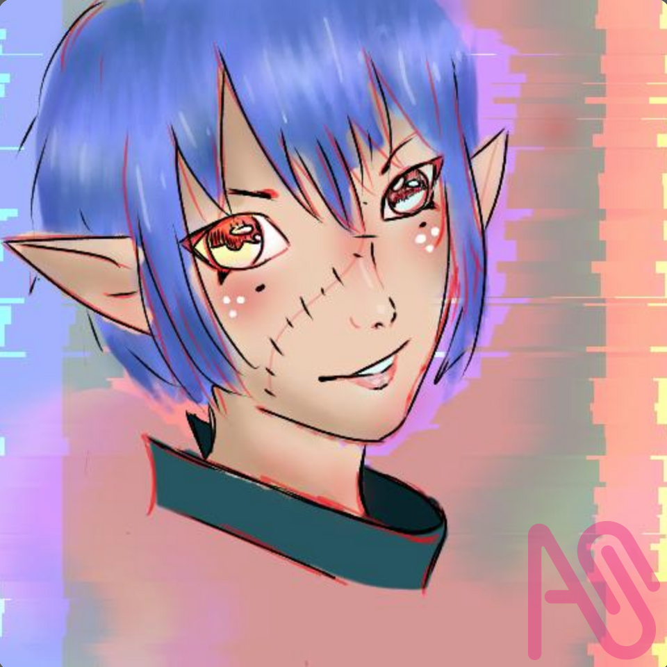 Elf oc popcorndraws - Illustrations ART street