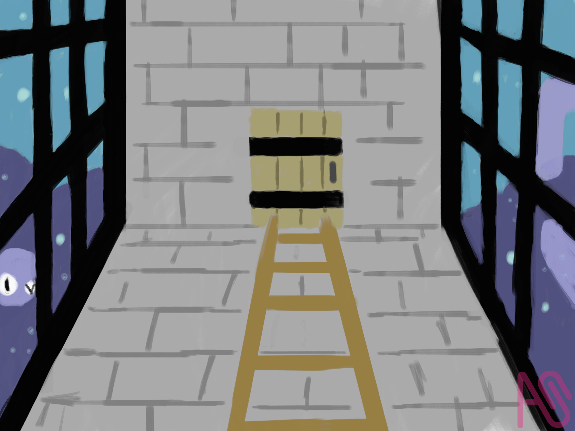 Dungeon water room TheGrayShadow2255 - Illustrations ART street