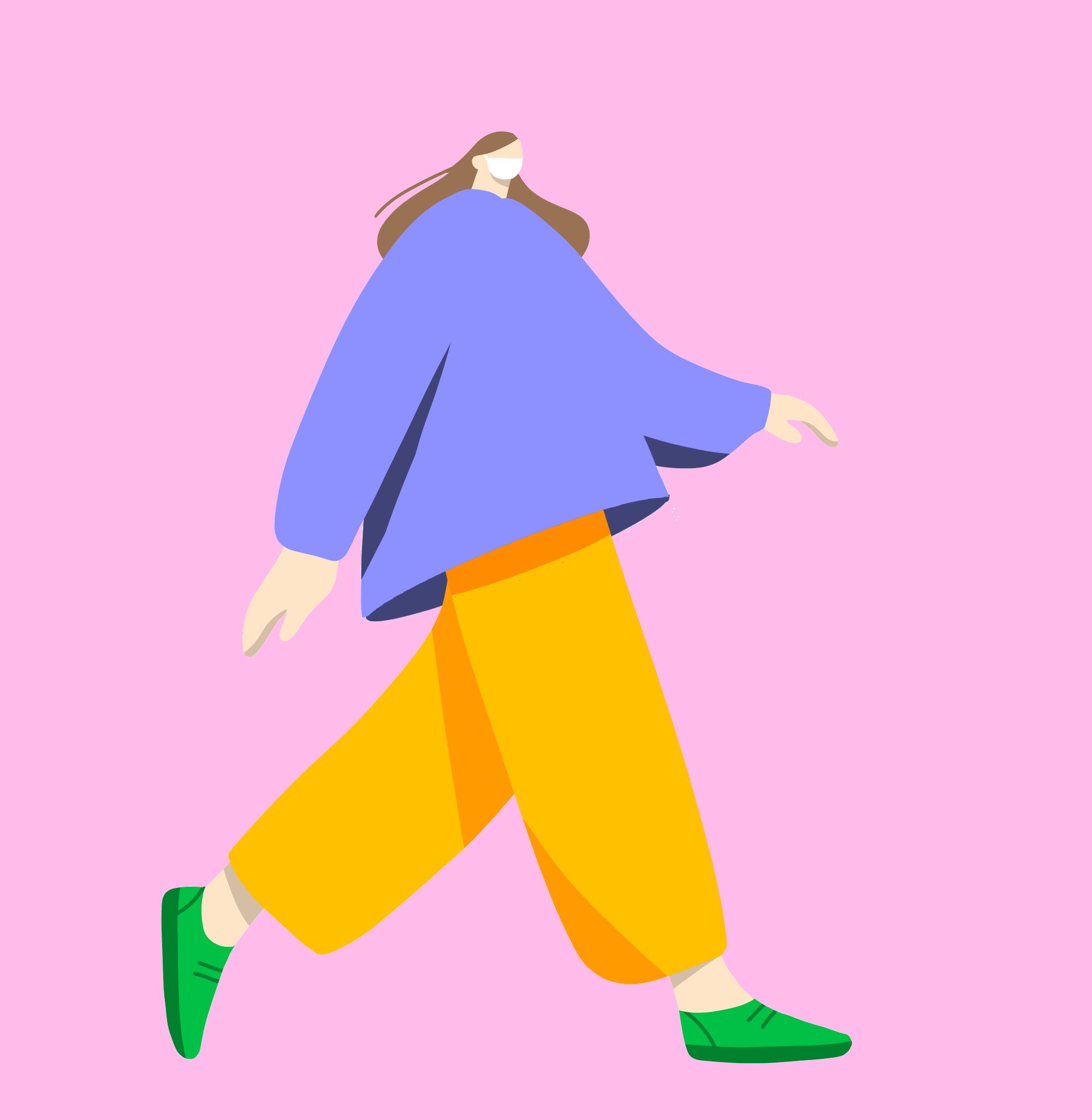 Taking a Stroll simply.me - Illustrations ART street