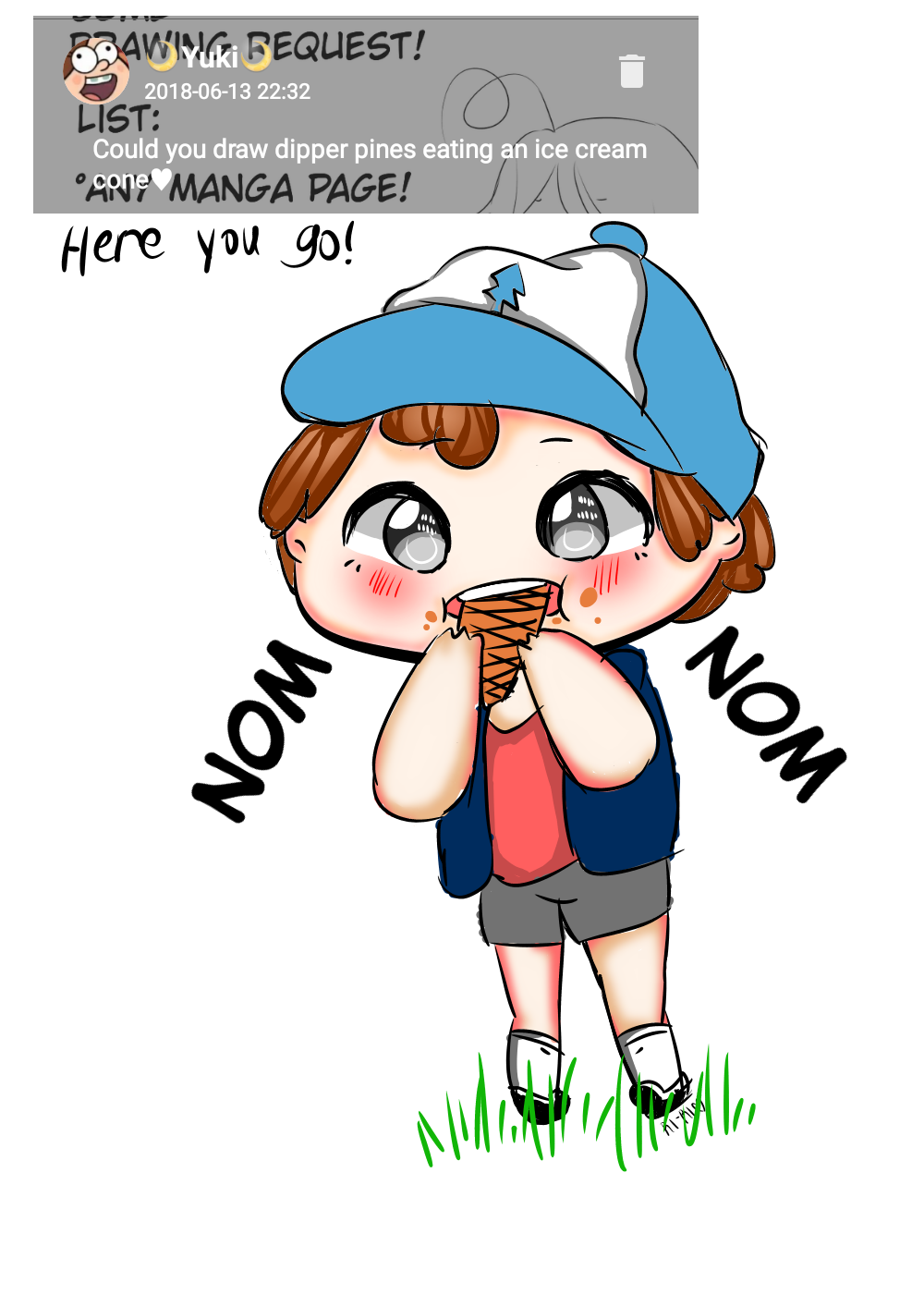 Here you go Yuki-chan! :> Ririko-chan - Illustrations ART street