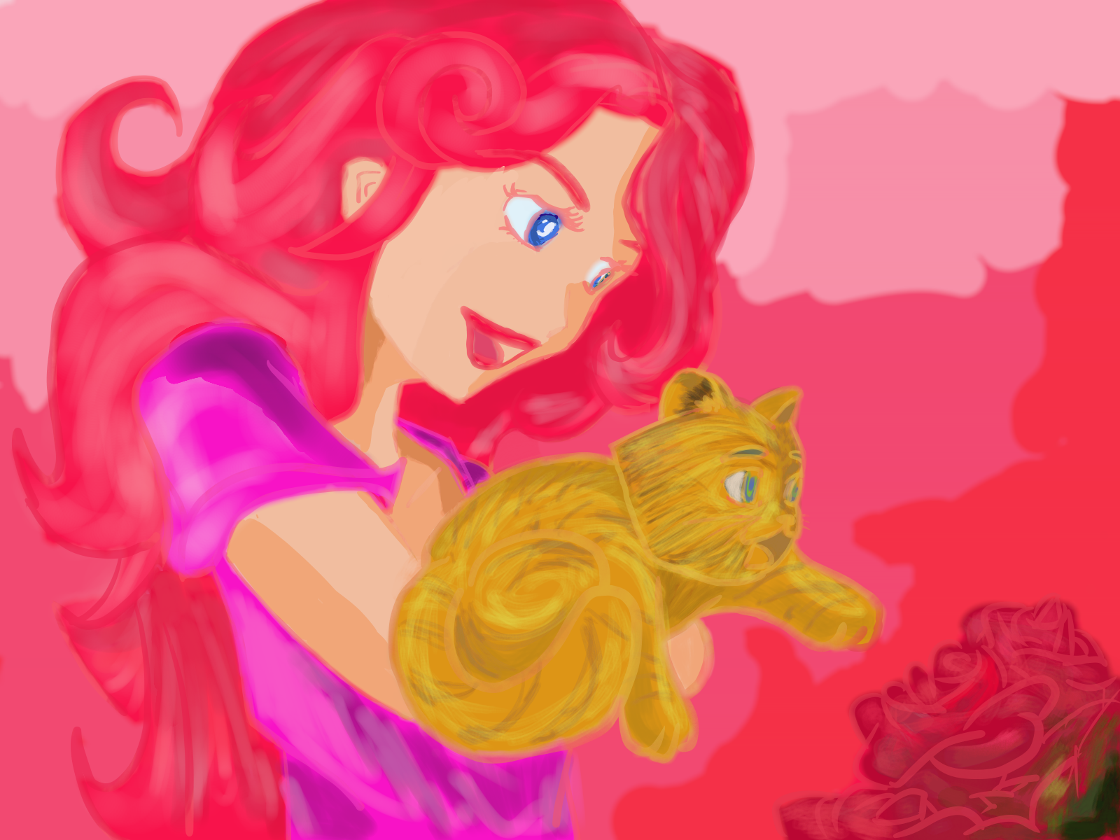 Cat and Rose ExSanguine - Illustrations ART street