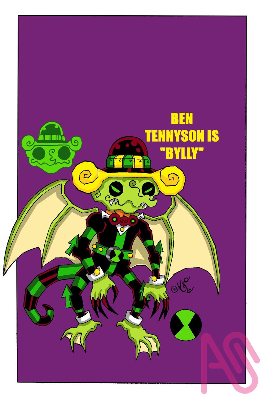 Ben 10 - Ben Tennyson is "Bylly" MSALAMANDRA - Illustrations ART street
