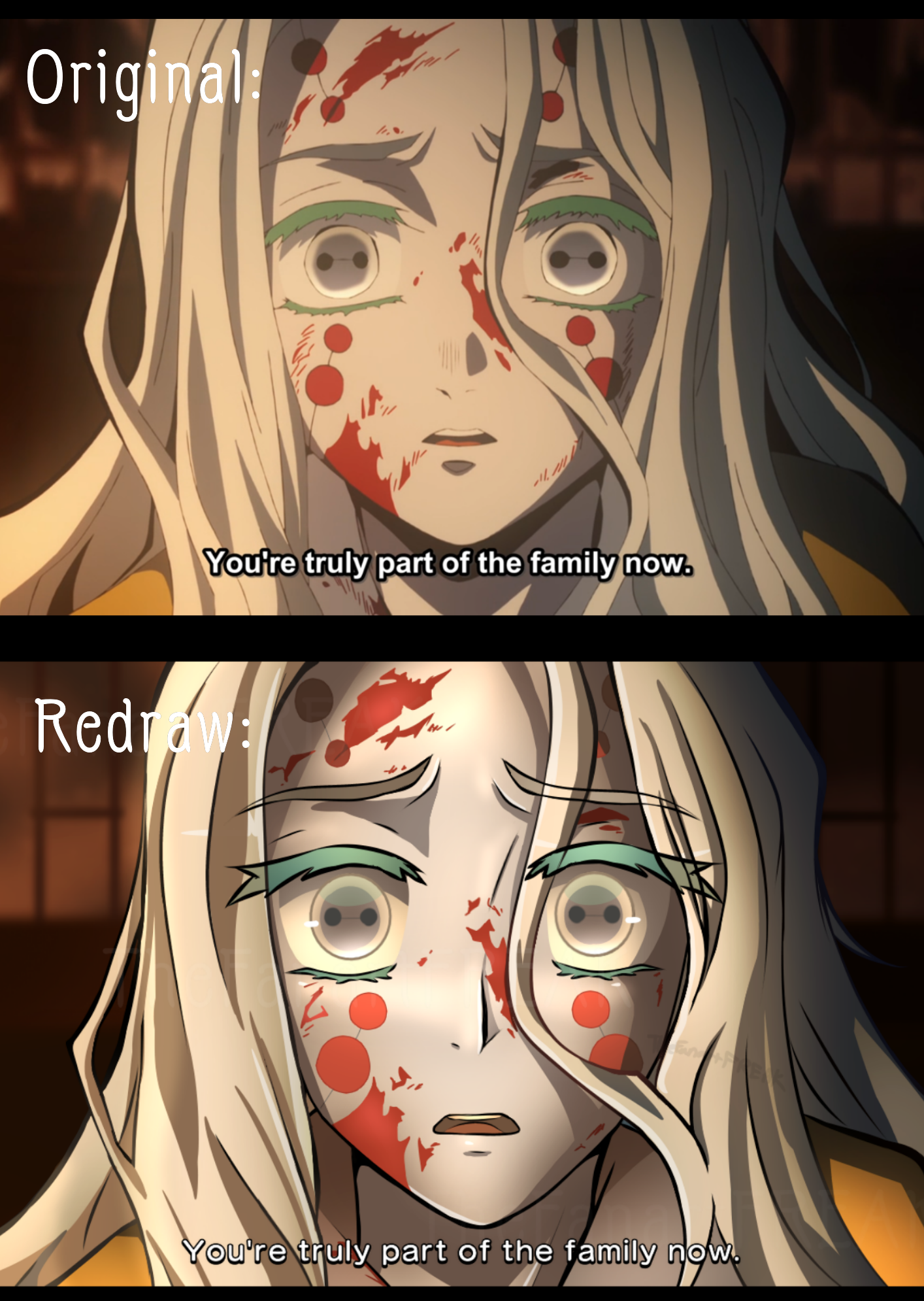 ⚠Mild blood warning!!⚠ KnY screenshot redraw TheFanartFREAK - 插图 ART street