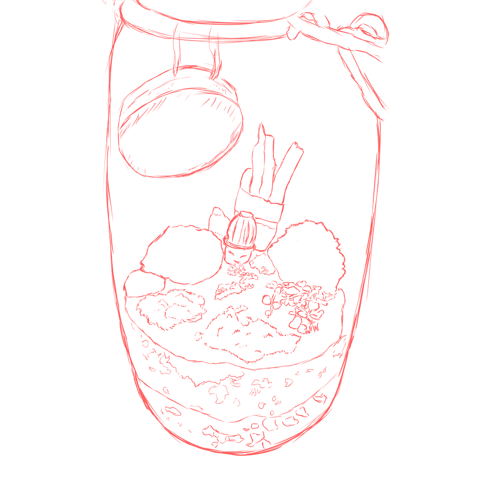 Bottle Terrarium 生態瓶 テラリウム DustinLiu - 插图 ART street