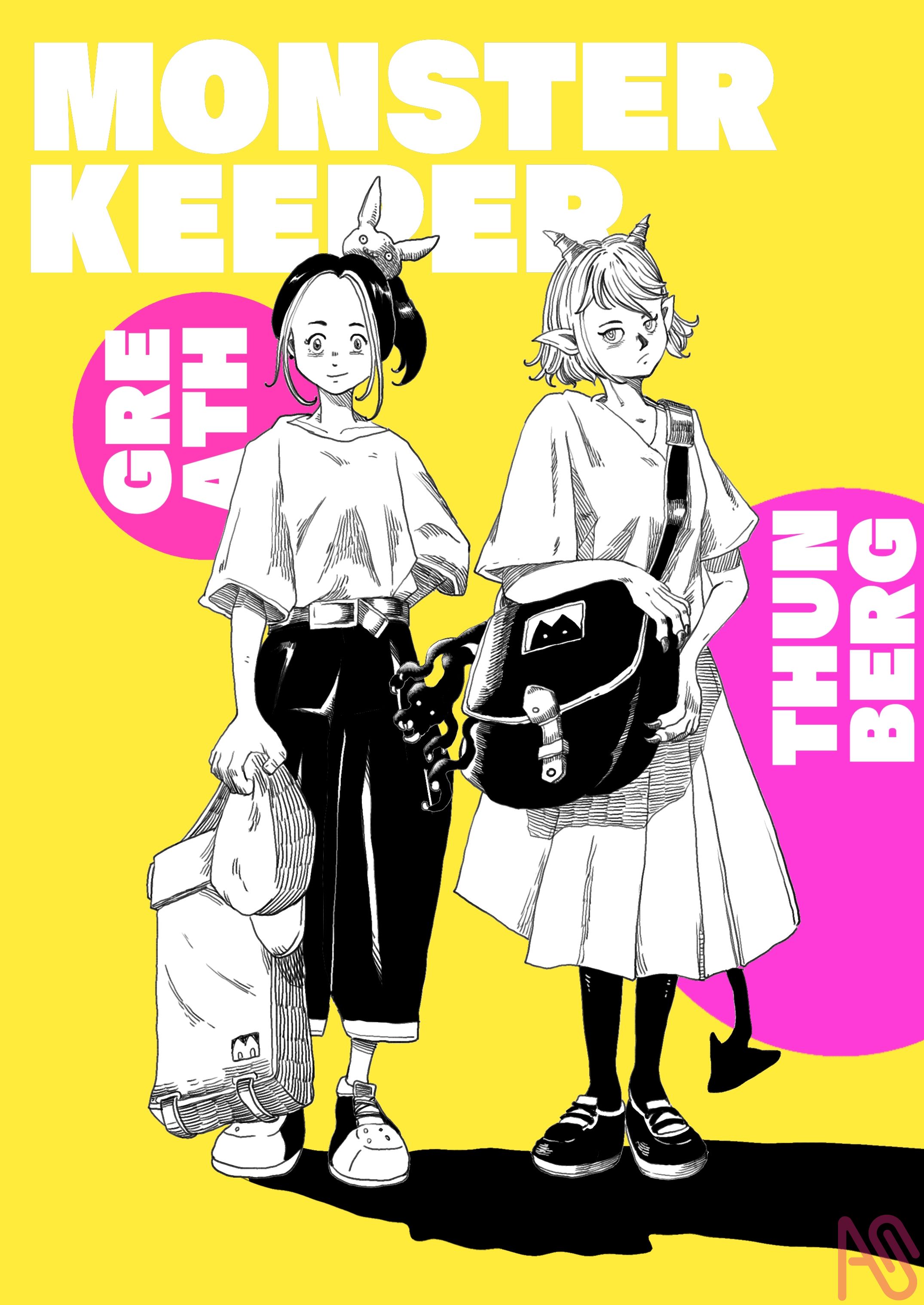 My new manga monster keeper Wutikai - Illustrations ART street