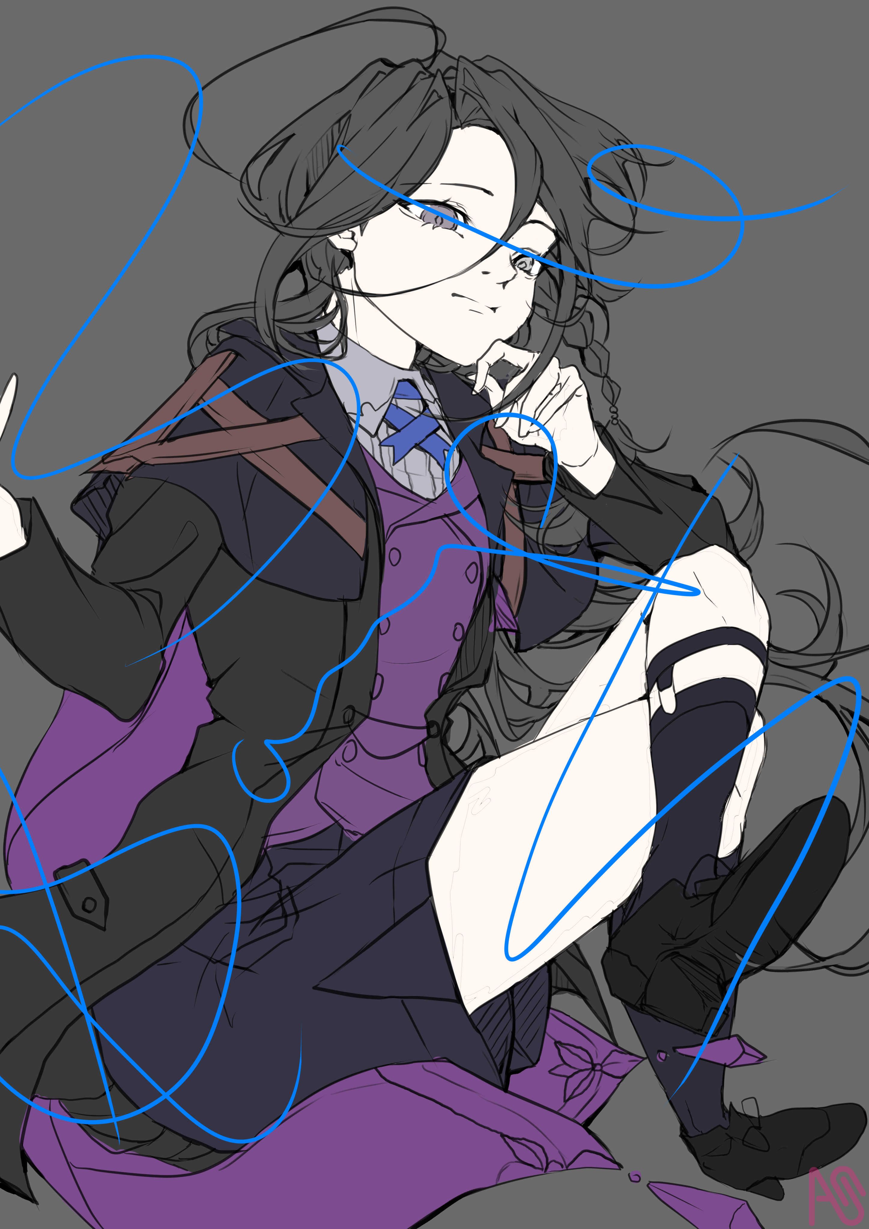 character illustration Thorkell_40k - Illustrations ART street