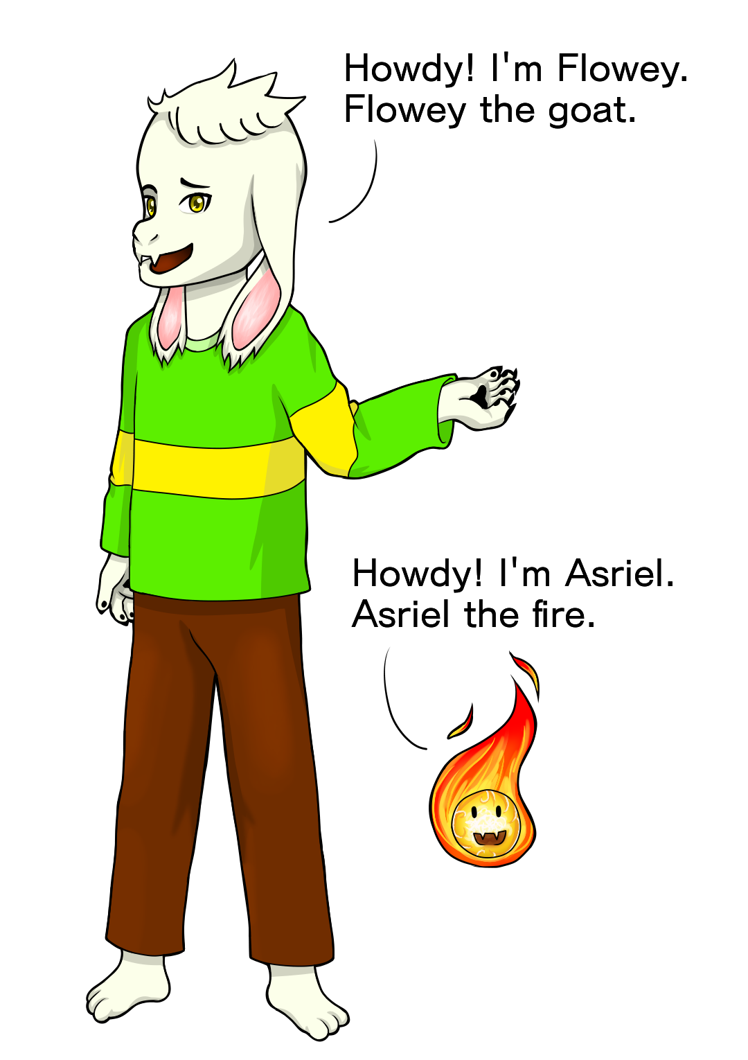 Asriel Flowey 玉珮 - Illustrations ART street