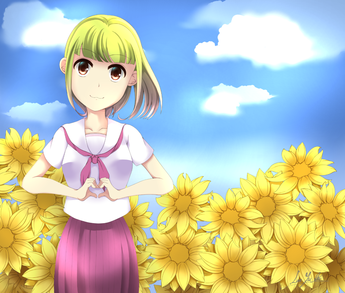 陽光下的少女 Lan Yu-lei - Illustrations ART street