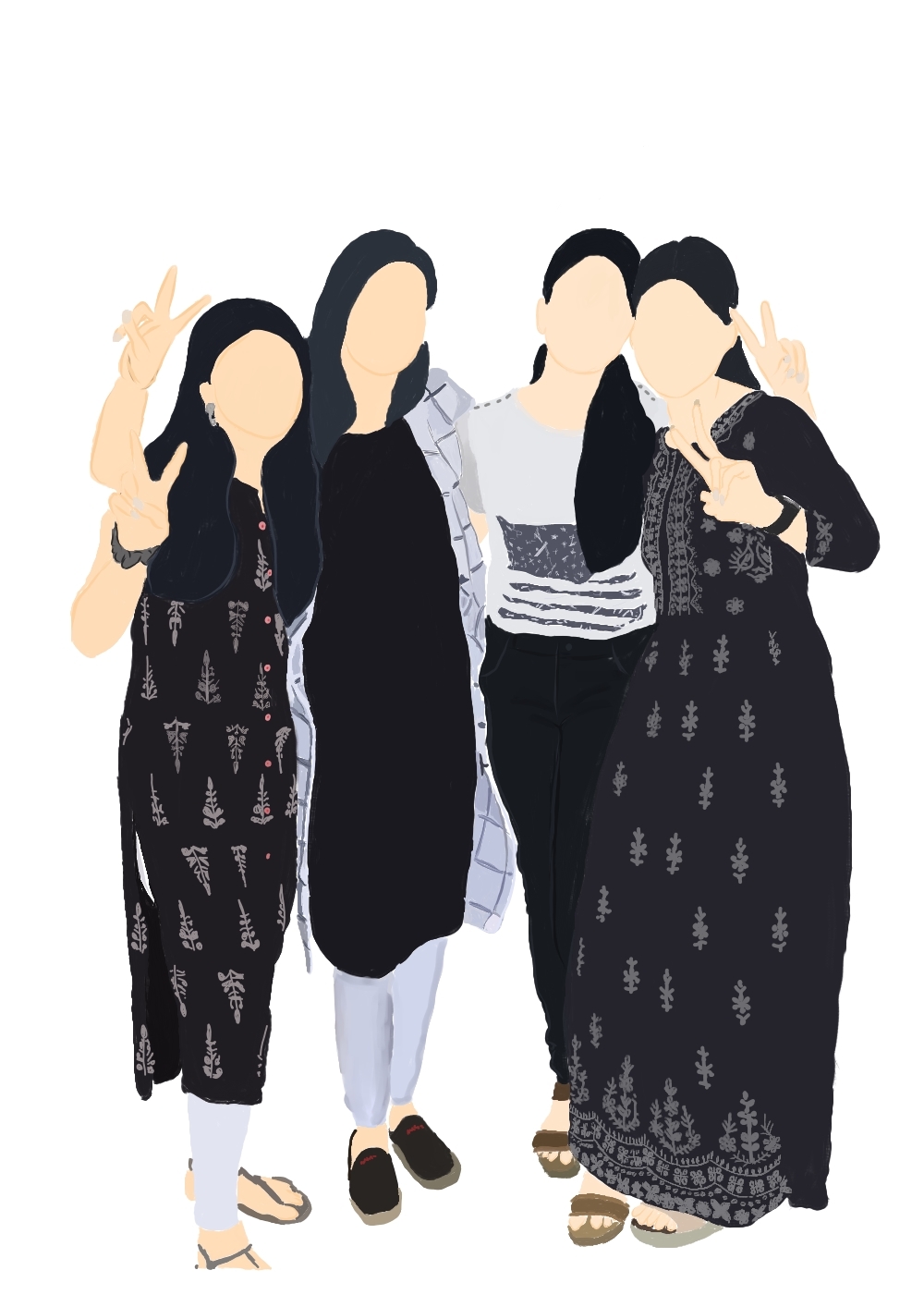 Cartoon portrait Sachi - 插畫 ART street