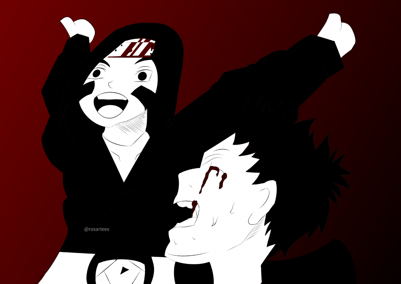 Obito x Rin Rosartees - 插图 ART street