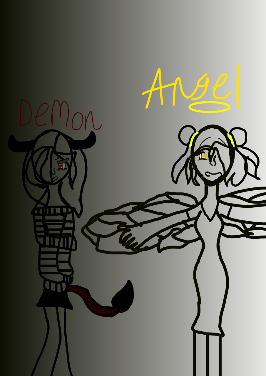 Angel and demon