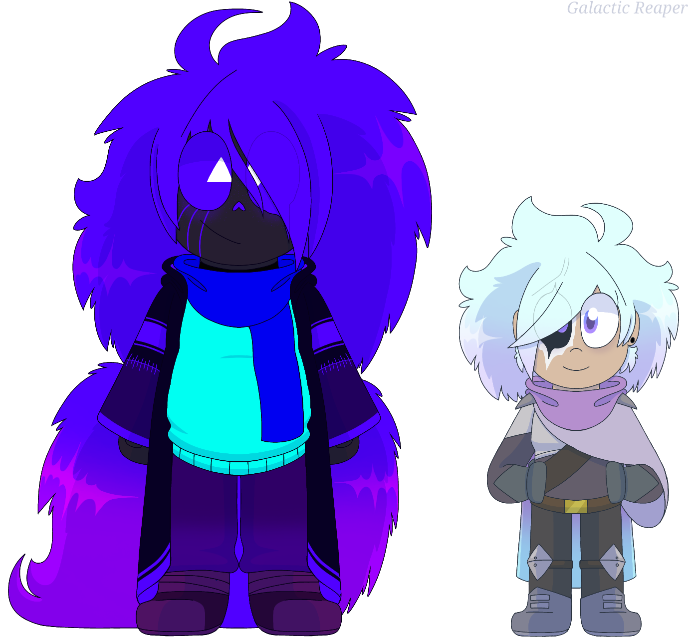 Chibi Asthen brothers + Prism's outfit redesign Galactic Reaper ...