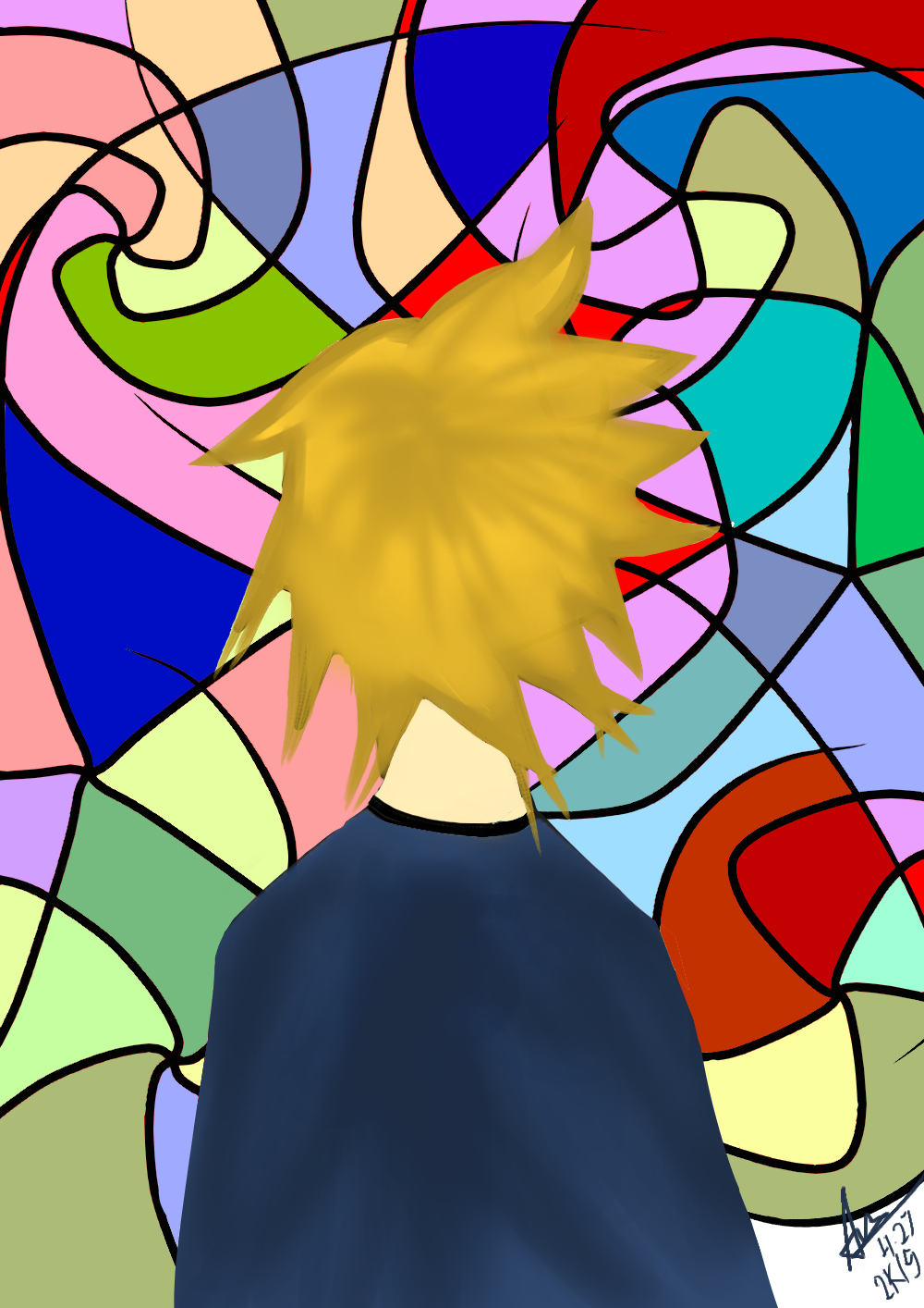 Abstract Boy Risuyu - Illustrations ART street