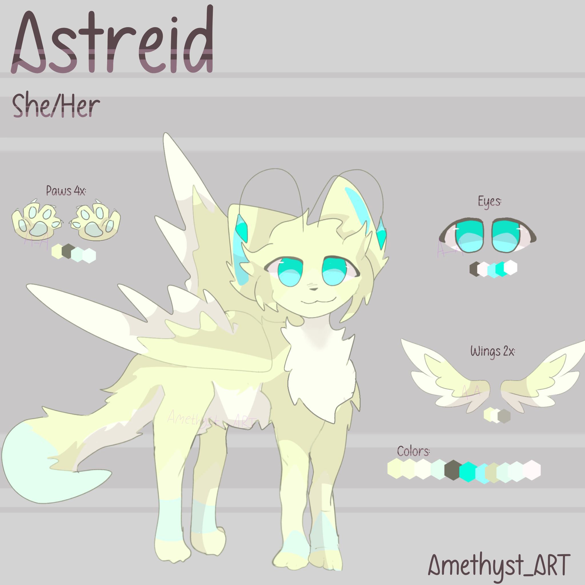 Astreid New Ref Remake Kamiya_ARTz[Amethyst] - Illustrations ART street