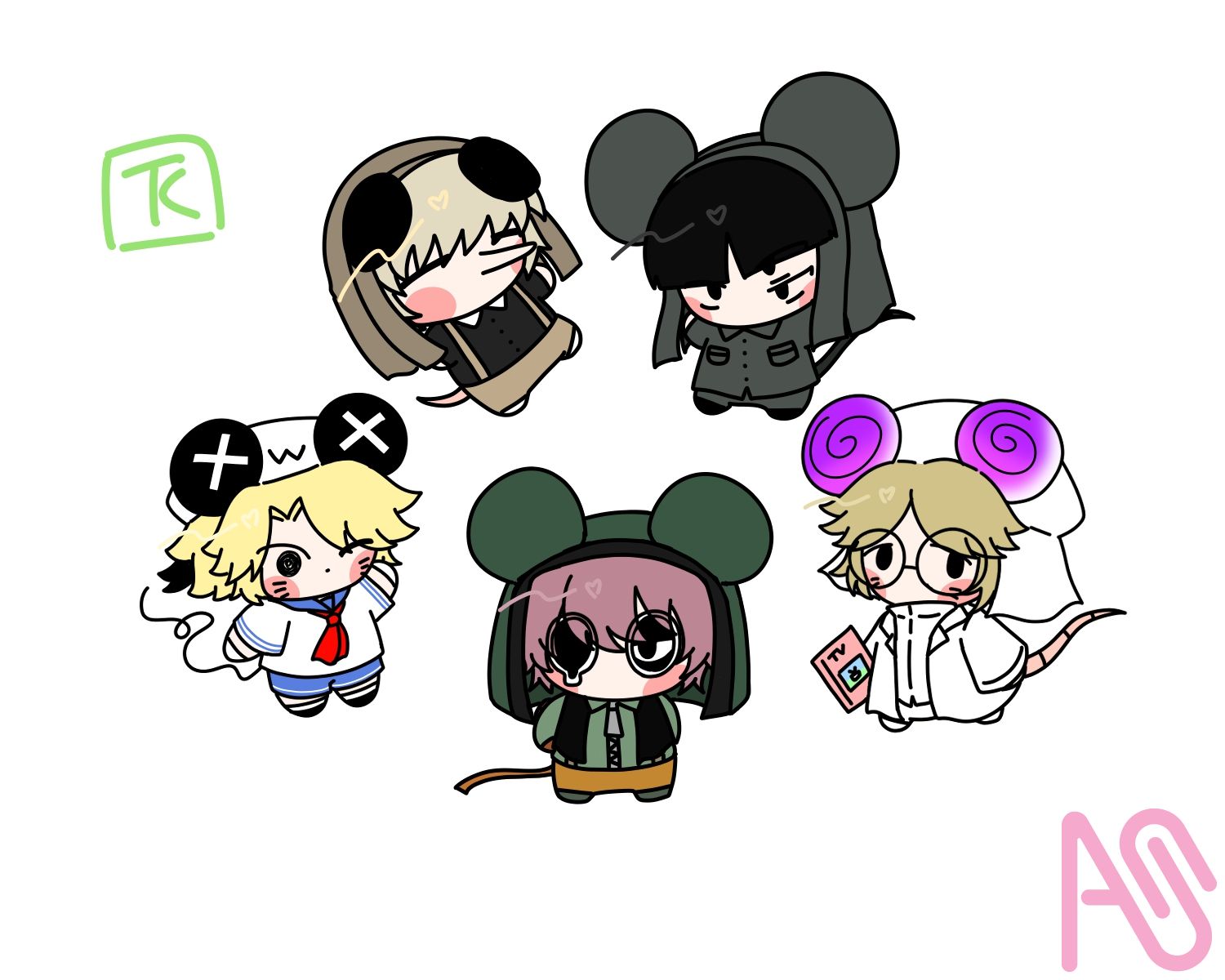 身長カラー てこくん - Illustrations ART street