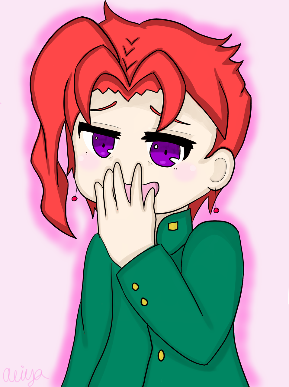 smug kakyoin Your_Waifu - 插图 ART street