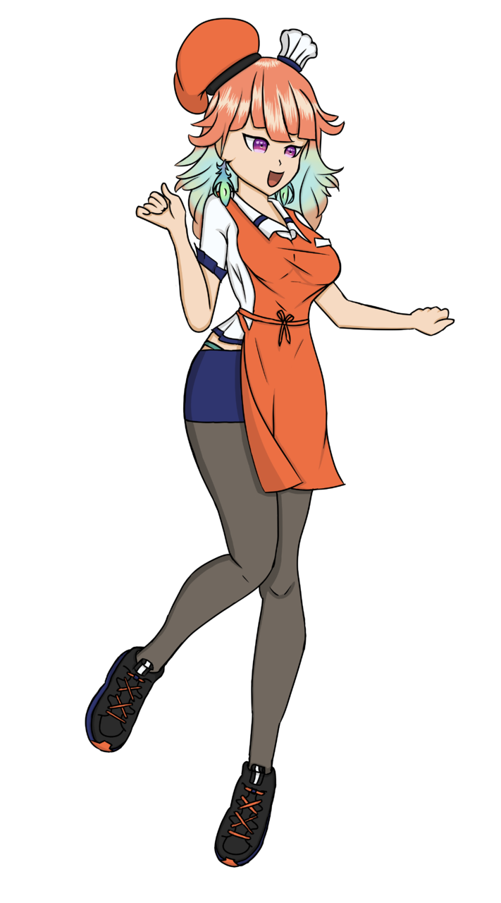 Kiara in KFP uniform Slowbrodusk - Illustrations ART street