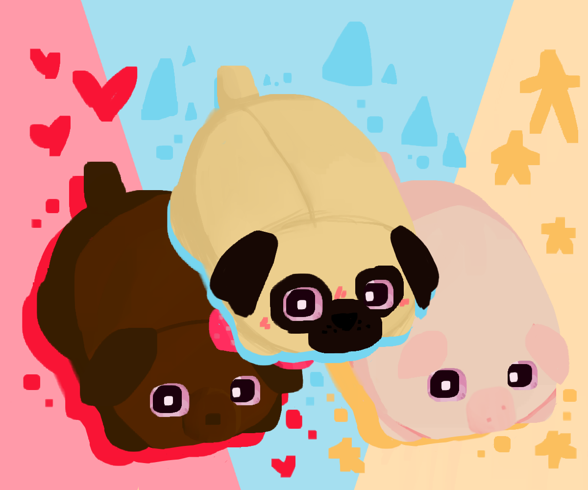 candy and friends kiki_dogo - Illustrations ART street