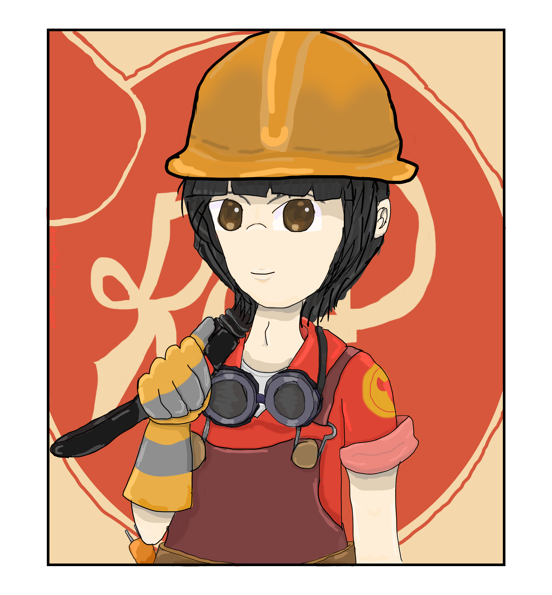 TF2 - Voice Portrait PrincessIda71 - 插图 ART street