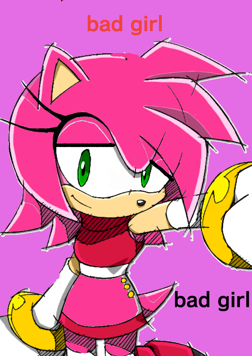 Bad Amy Rose Amy Rose | Sonic The Hedgehog! Amino