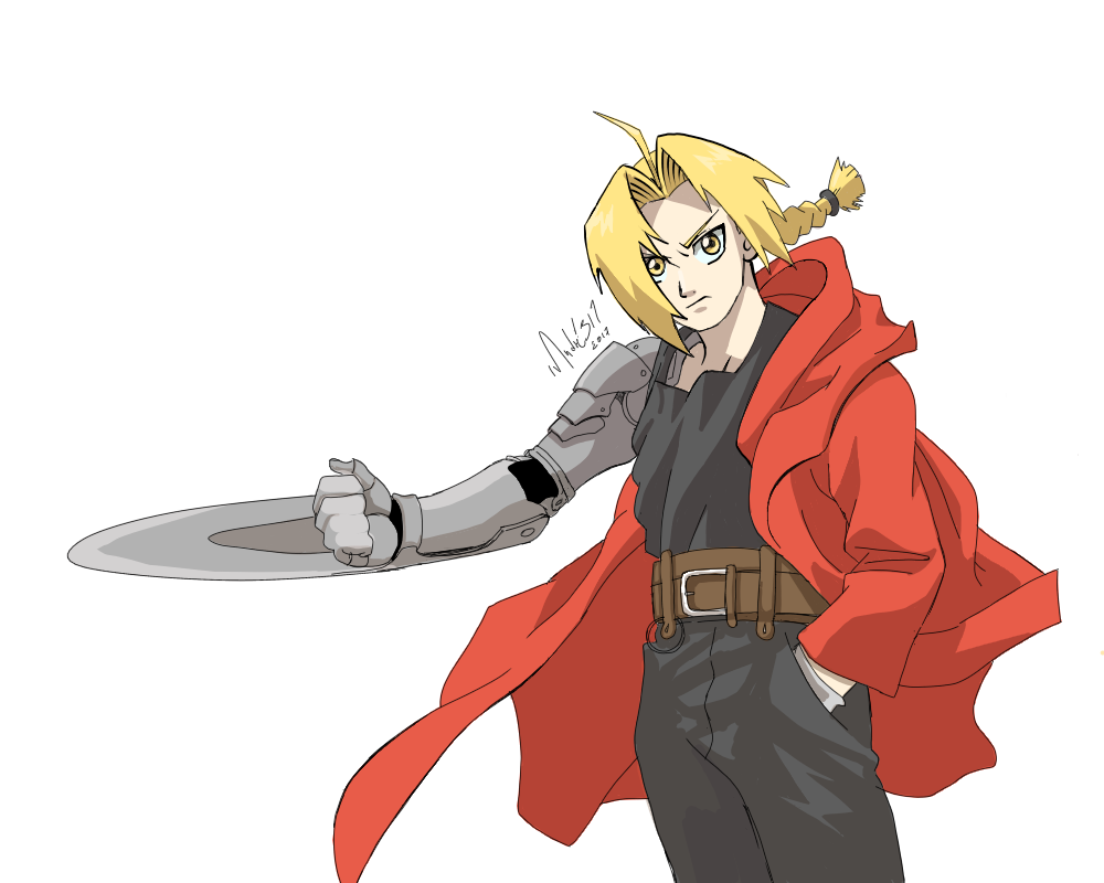Ed - Full Metal Alchemist - FANART aandre311 - Illustrations ART street