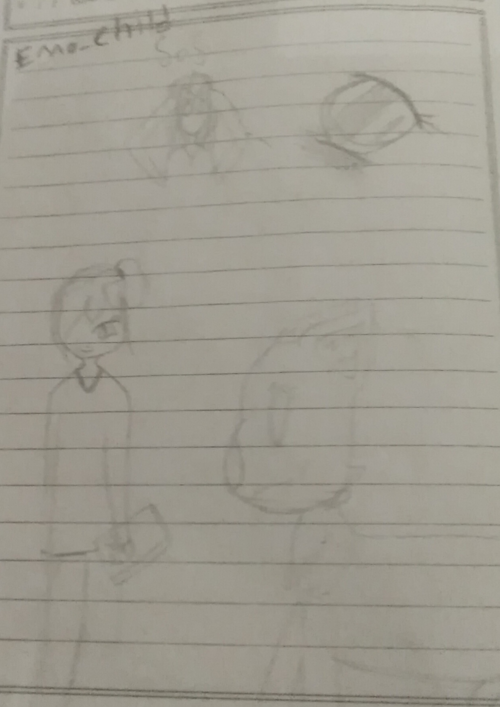 Sketches I did in class Emo_Child - Illustrations ART street