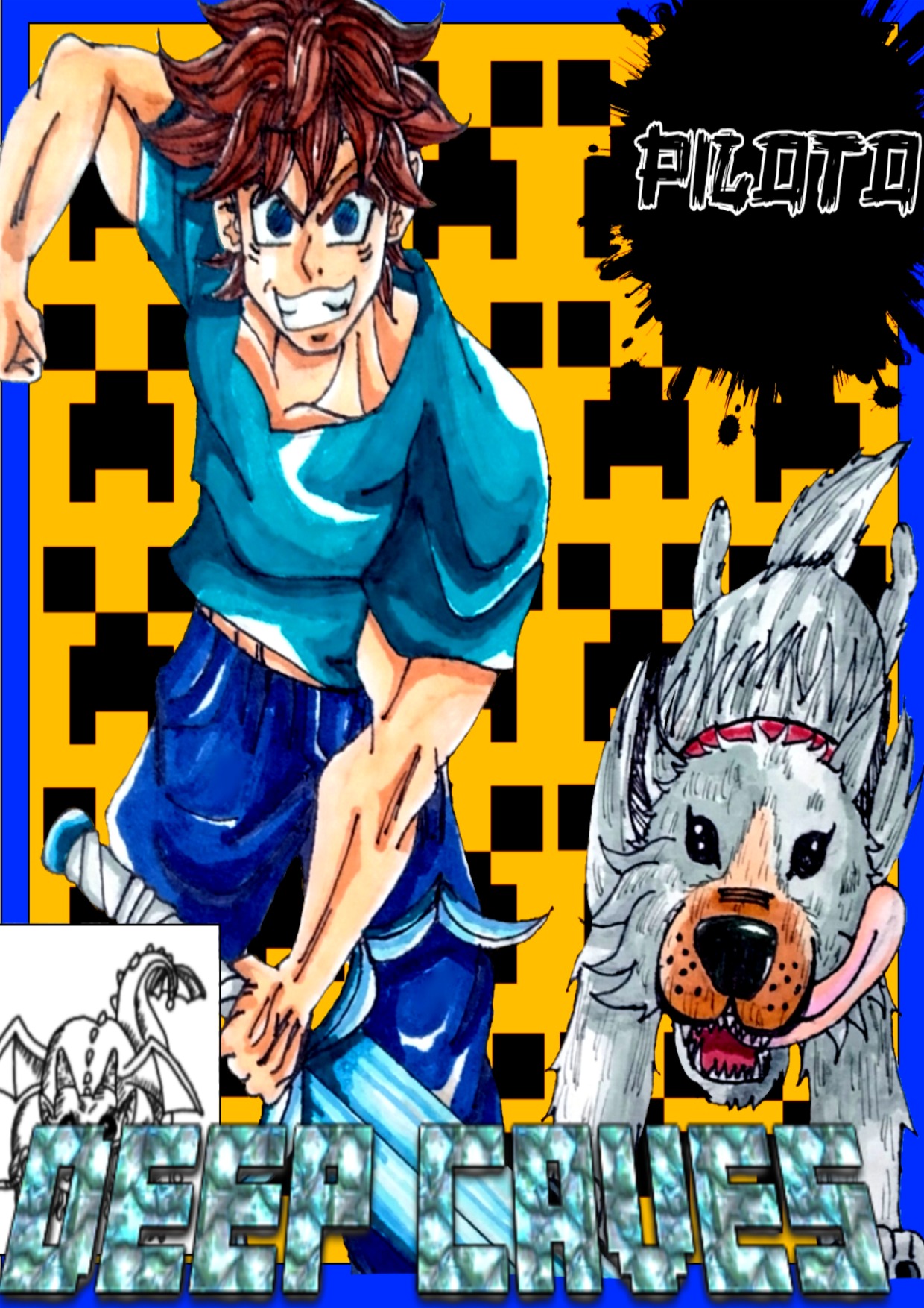 Deep caves (piloto completo) | MANGA Plus Creators by SHUEISHA