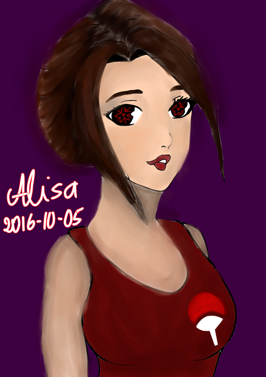 Alice Uchiha Alisa Uchiha - Illustrations ART street