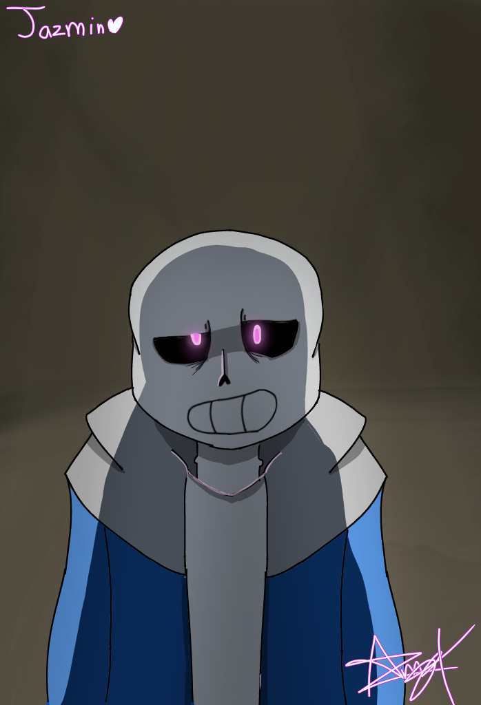 Glitchtale Sans //By: JazminArt 💜 💜Lavanda💜 - Illustrations ART street