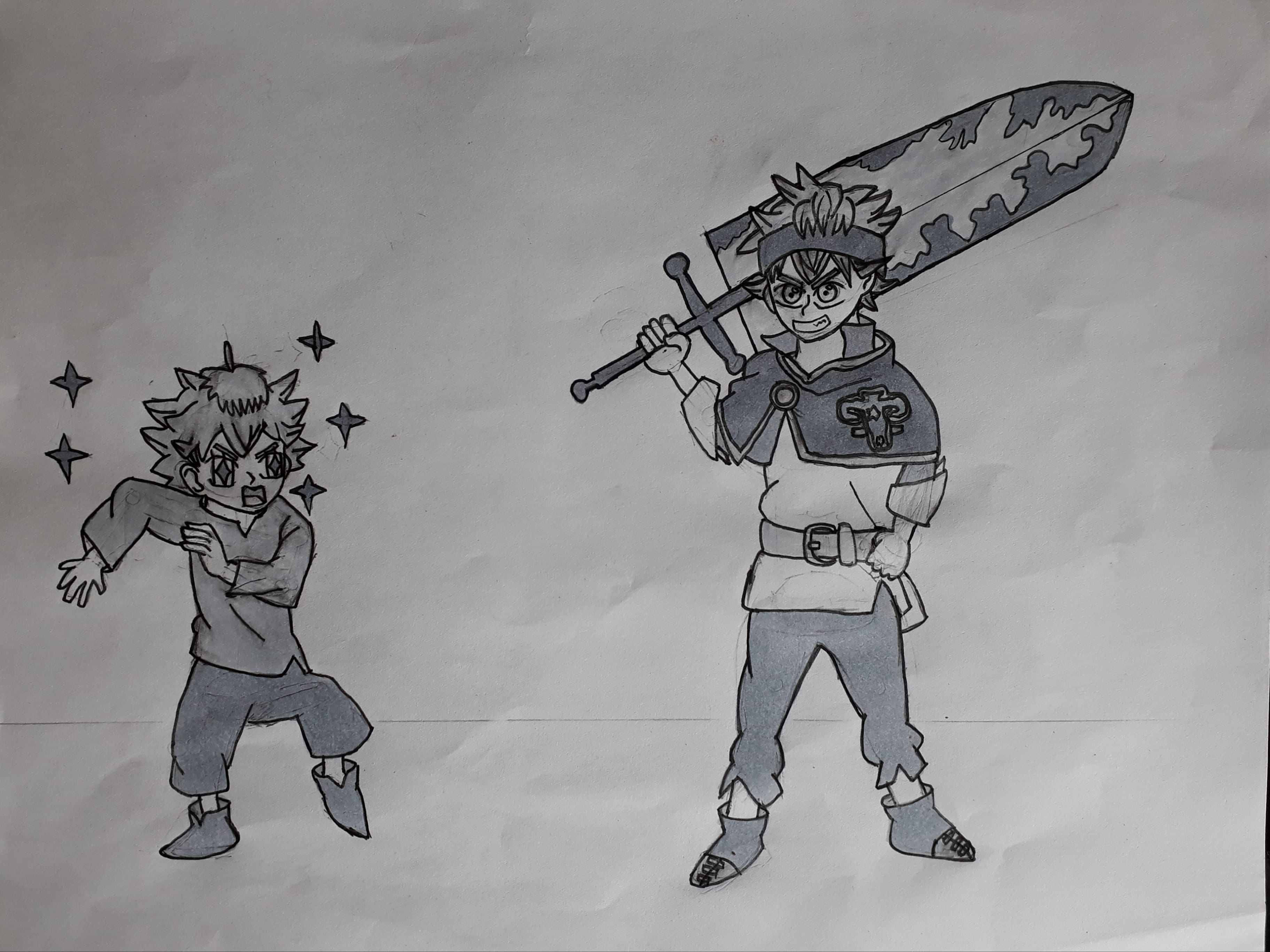 Kid Asta and Teen Asta J-Lord1 - 插图 ART street