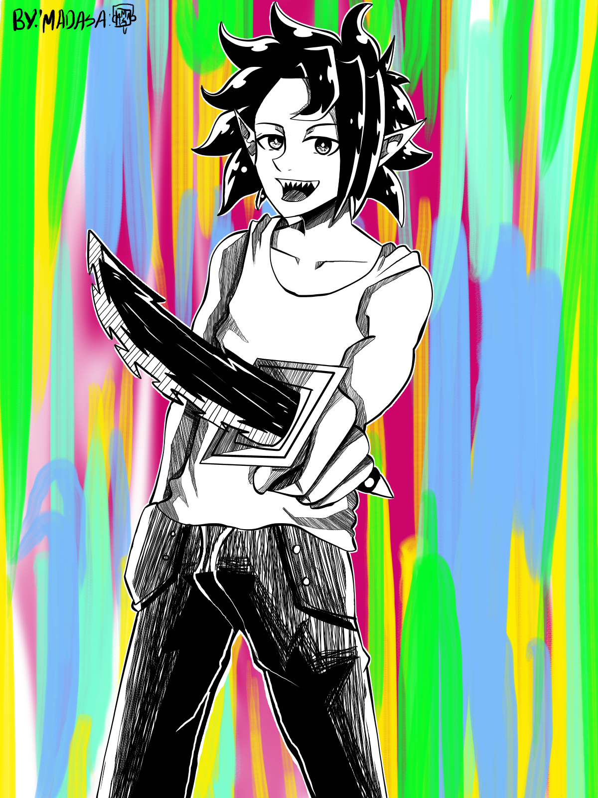 Un dibujo cualquiera MADASA - 插图 ART street